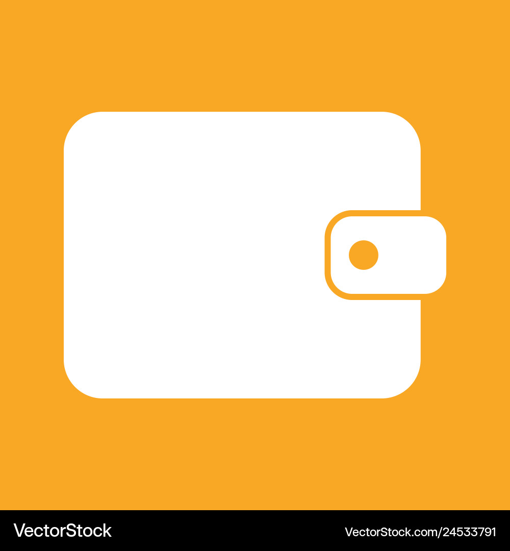 Wallet icon Royalty Free Vector Image - VectorStock