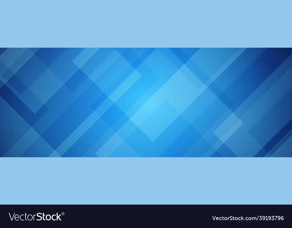 Abstract blue technology overlapping rectangle Vector Image