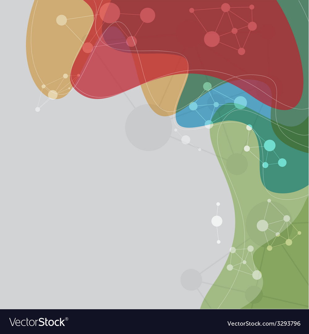 Abstract science background Royalty Free Vector Image