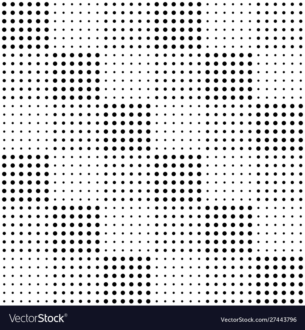 Halftone seamless pattern background design Vector Image