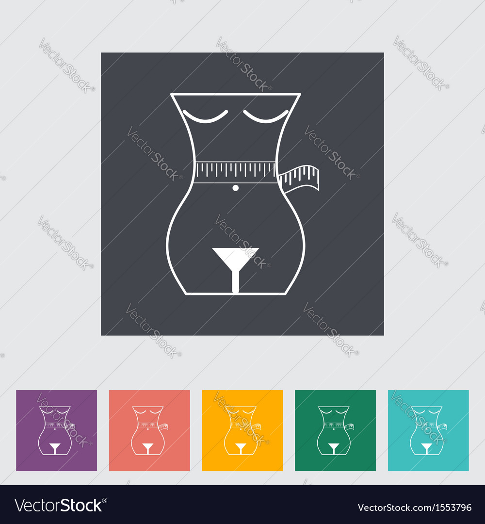 Slimming Royalty Free Vector Image - VectorStock