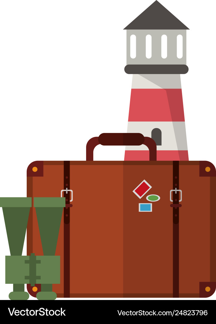 Vacations and travel concept Royalty Free Vector Image