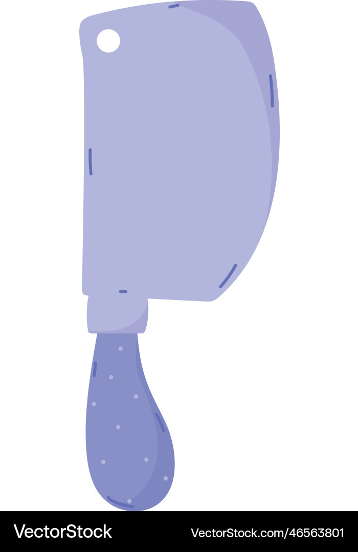Butcher knife design Royalty Free Vector Image