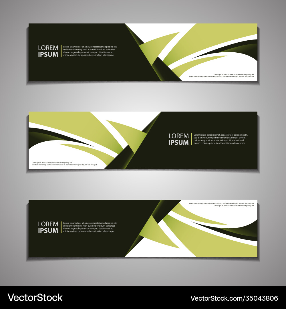 Label banner background modern business corporate Vector Image
