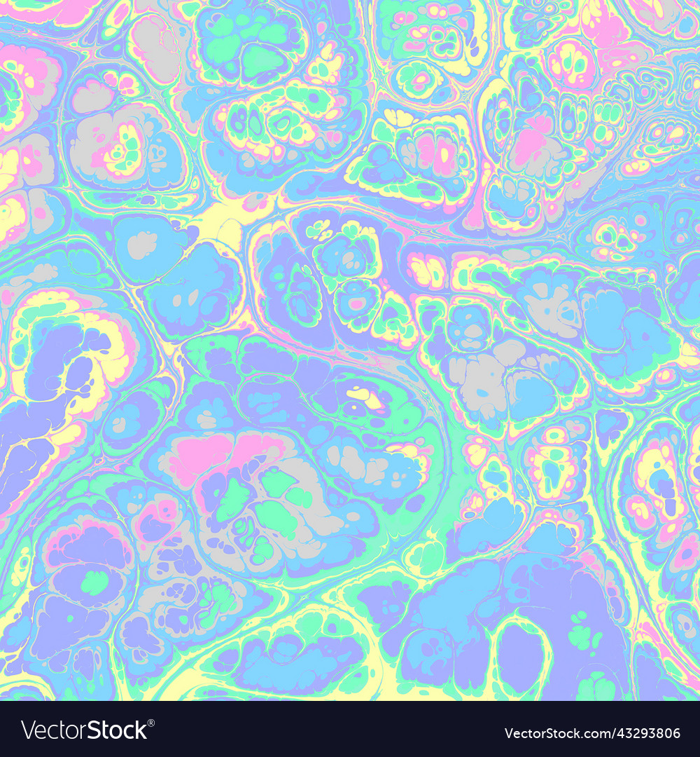 Psychedelic abstract pattern bright digital Vector Image