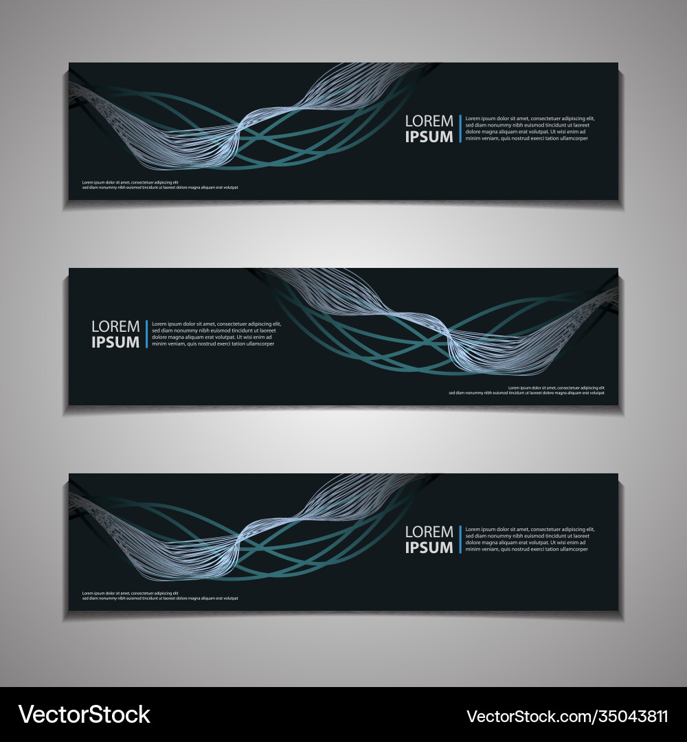 Label banner background modern business corporate Vector Image