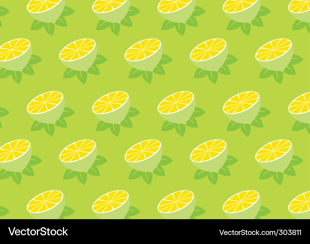 Lemon pattern Royalty Free Vector Image - VectorStock