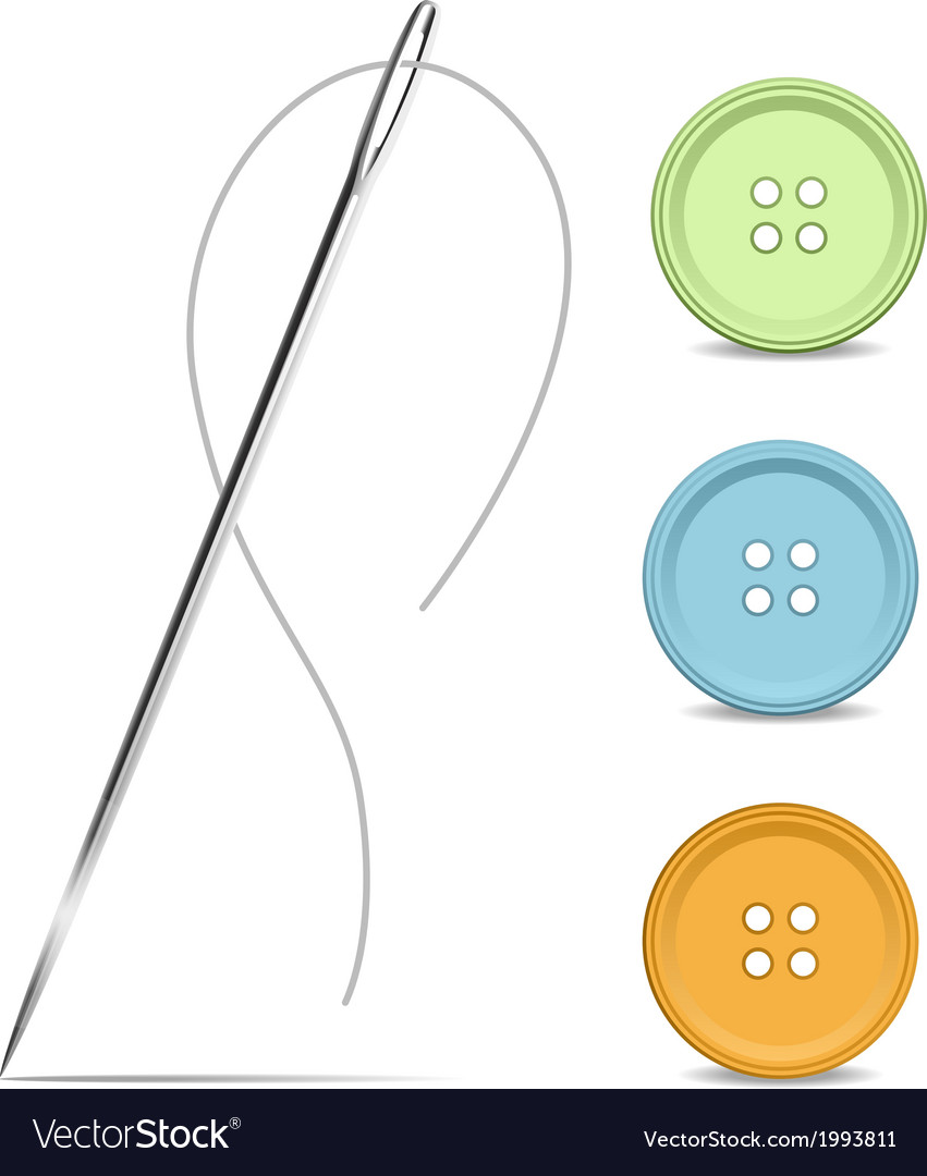 Needle Royalty Free Vector Image - VectorStock