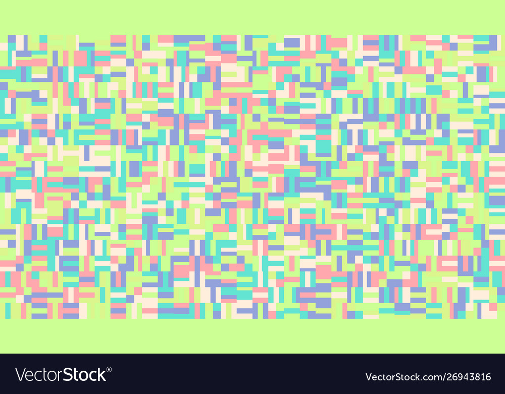 Abstract random colorful geometric pattern Vector Image
