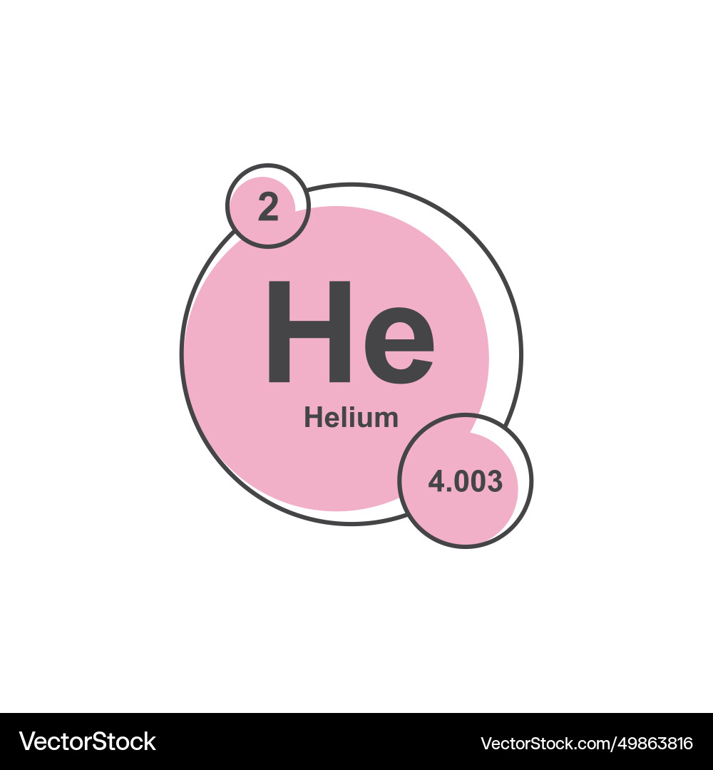 Chemical sign and symbol Royalty Free Vector Image
