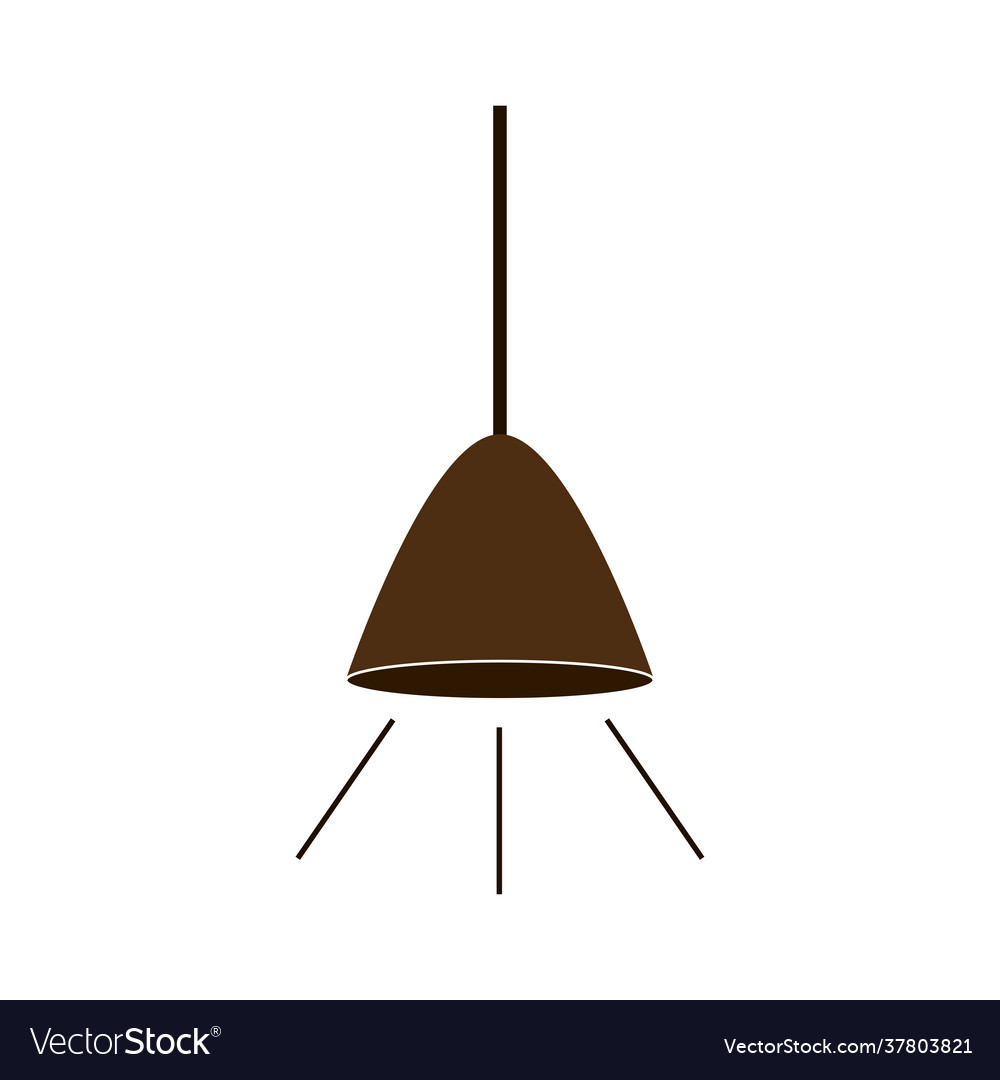 Ceiling light lamp Royalty Free Vector Image - VectorStock