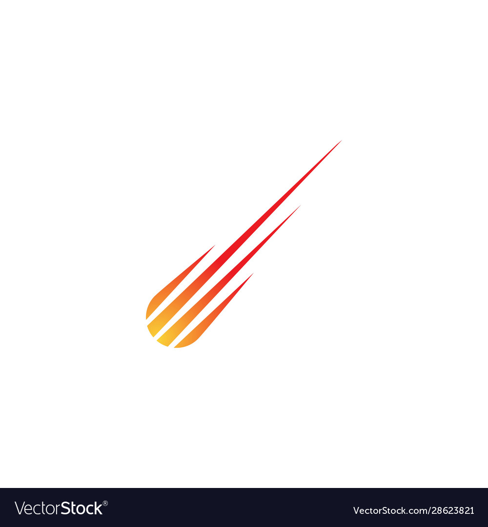 Comet icon Royalty Free Vector Image - VectorStock