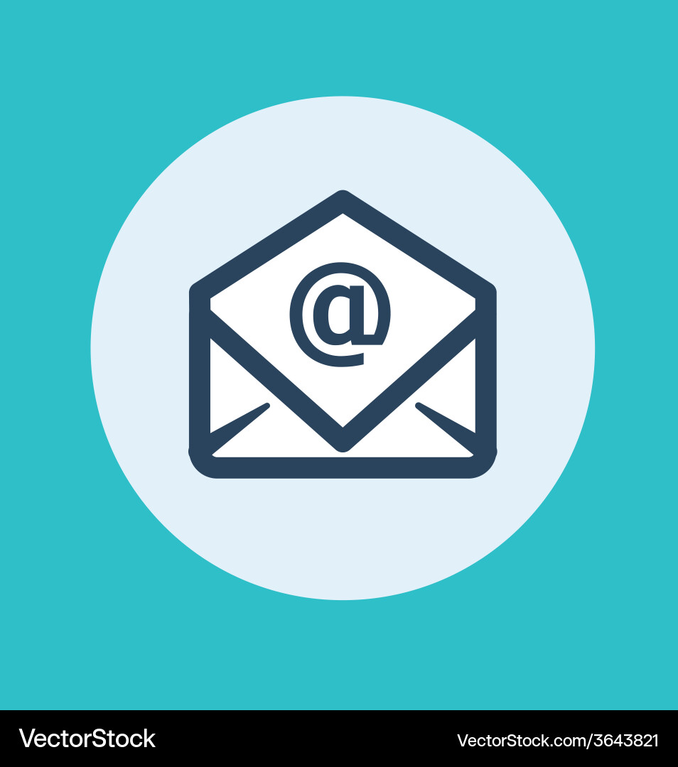 Email icon Royalty Free Vector Image - VectorStock