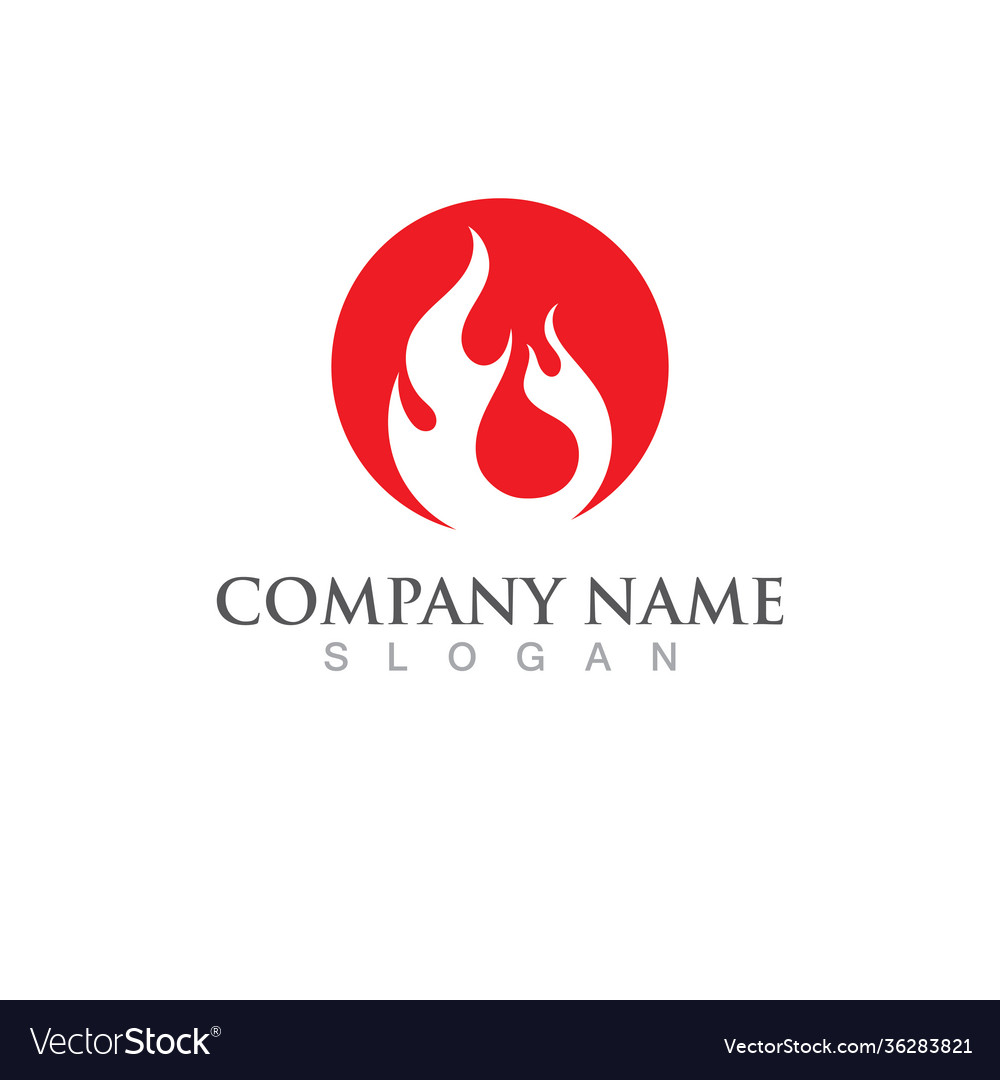 Fire flame design Royalty Free Vector Image - VectorStock