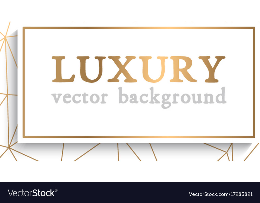 Luxury pattern Royalty Free Vector Image - VectorStock
