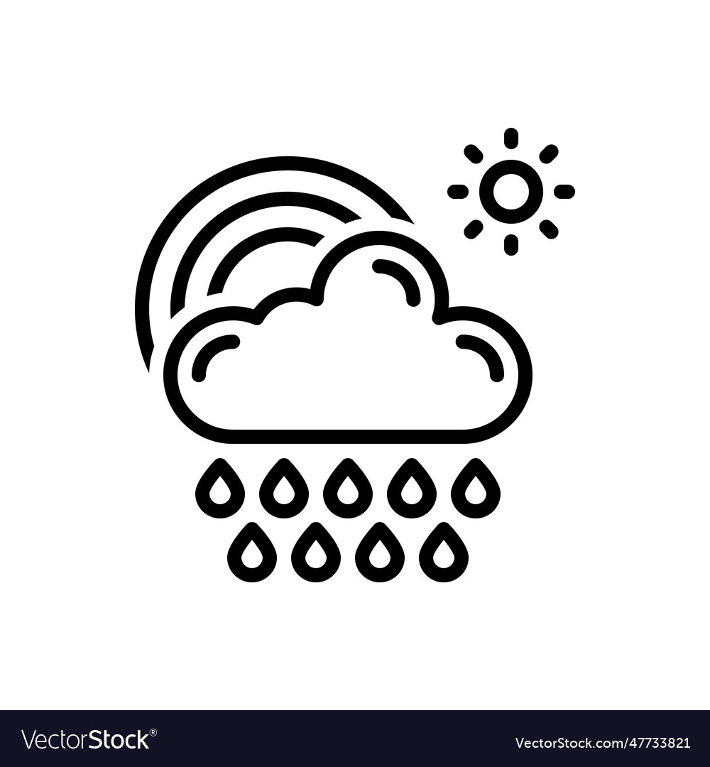 Precipitation Royalty Free Vector Image - VectorStock