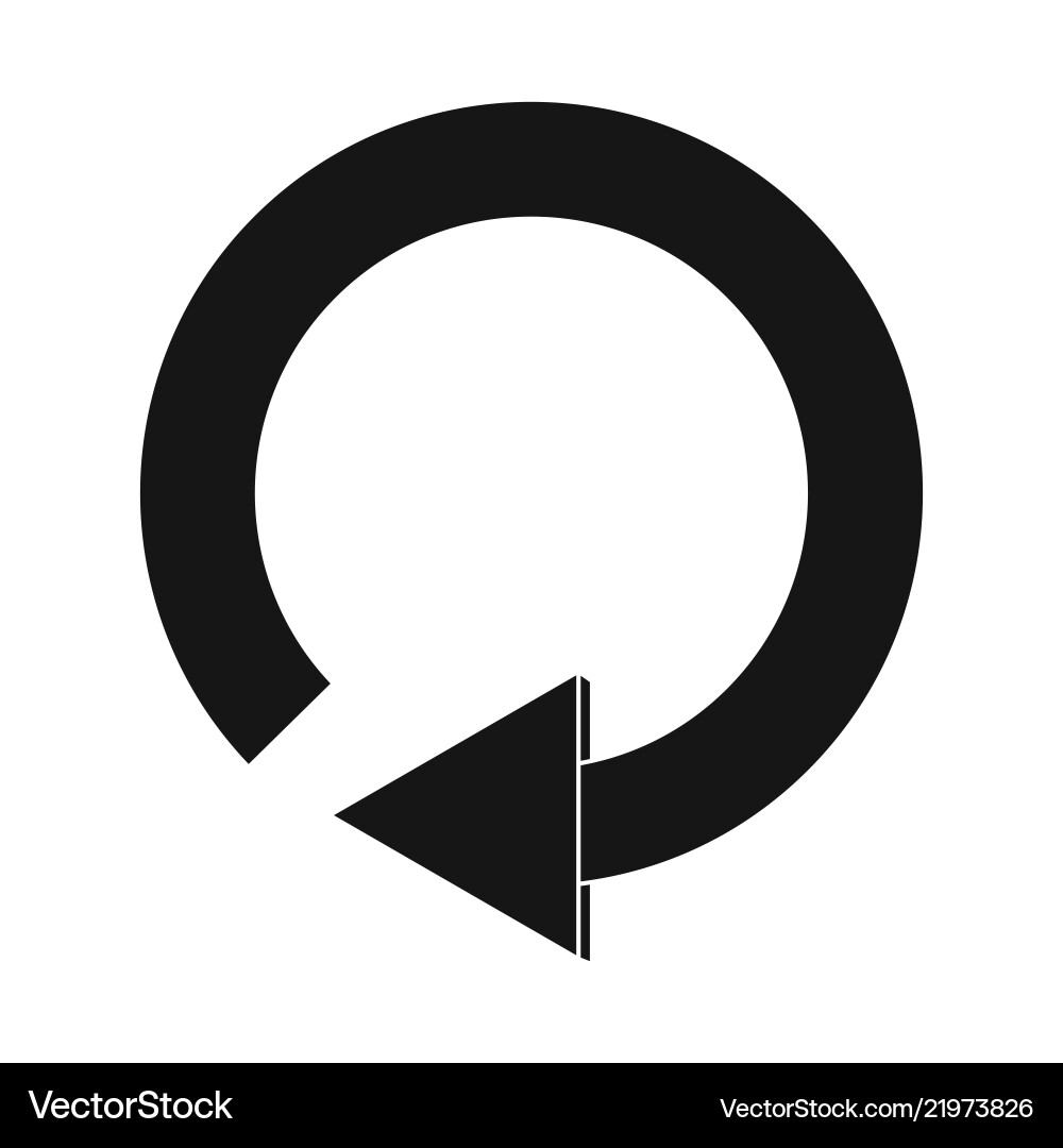 Isolated object of element and arrow sign Vector Image