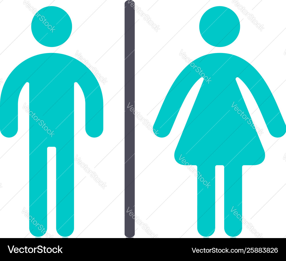 New gray turquoise icon on a white background Vector Image