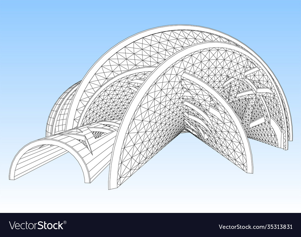 Architecture background Royalty Free Vector Image