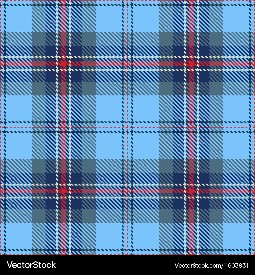 Seamless tartan pattern Royalty Free Vector Image