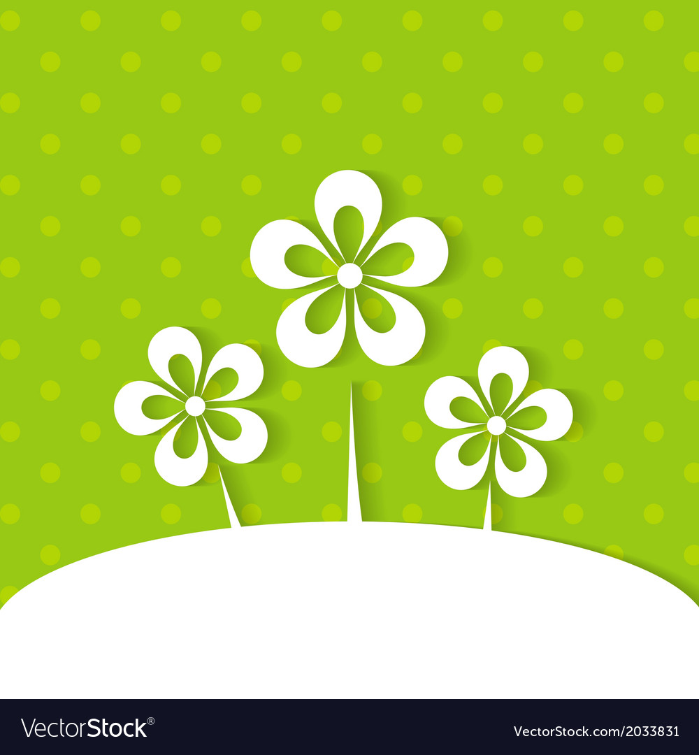 Spring background Royalty Free Vector Image - VectorStock