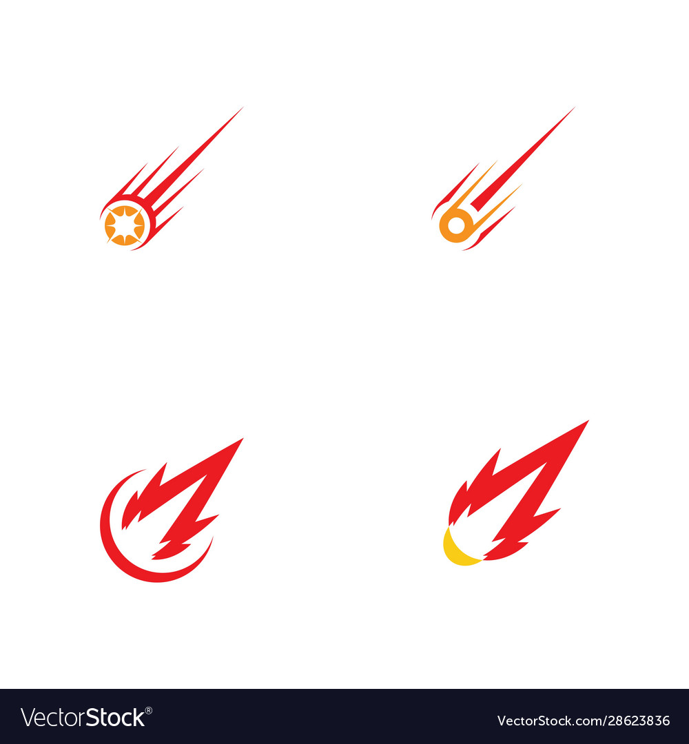 Comet icon Royalty Free Vector Image - VectorStock