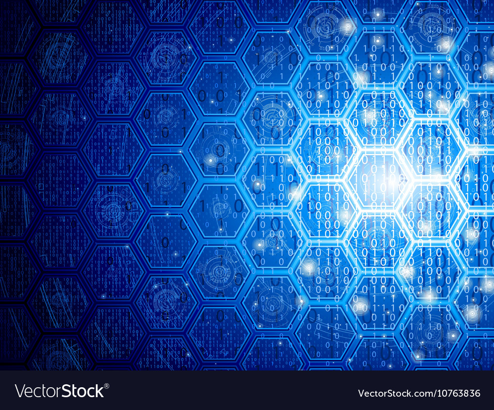 Tech background Royalty Free Vector Image - VectorStock