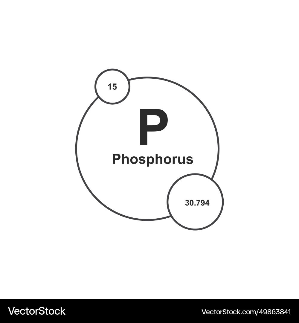Chemical sign and symbol Royalty Free Vector Image