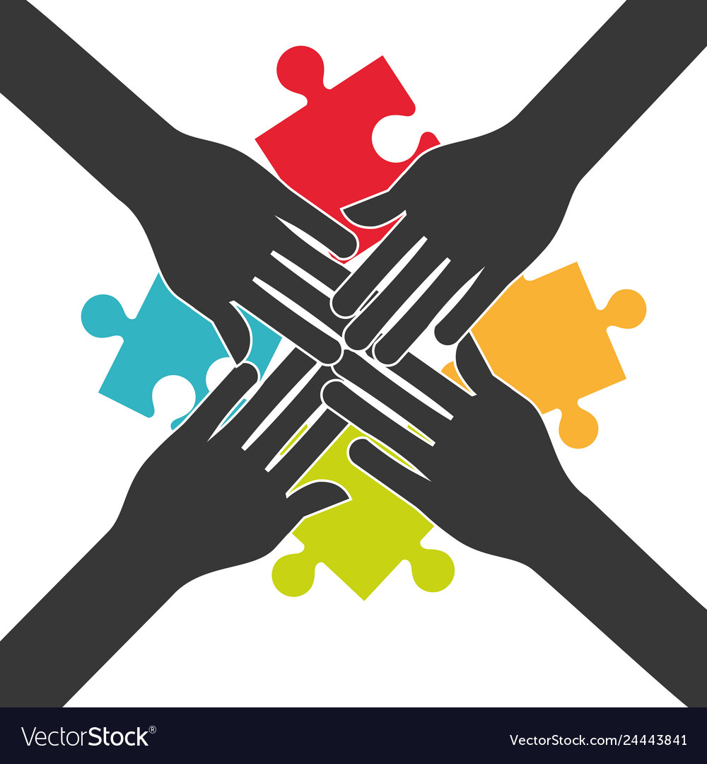 Collaborative people design Royalty Free Vector Image