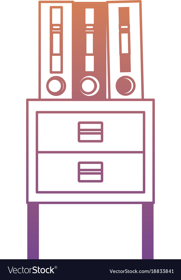 Documents binders icon Royalty Free Vector Image