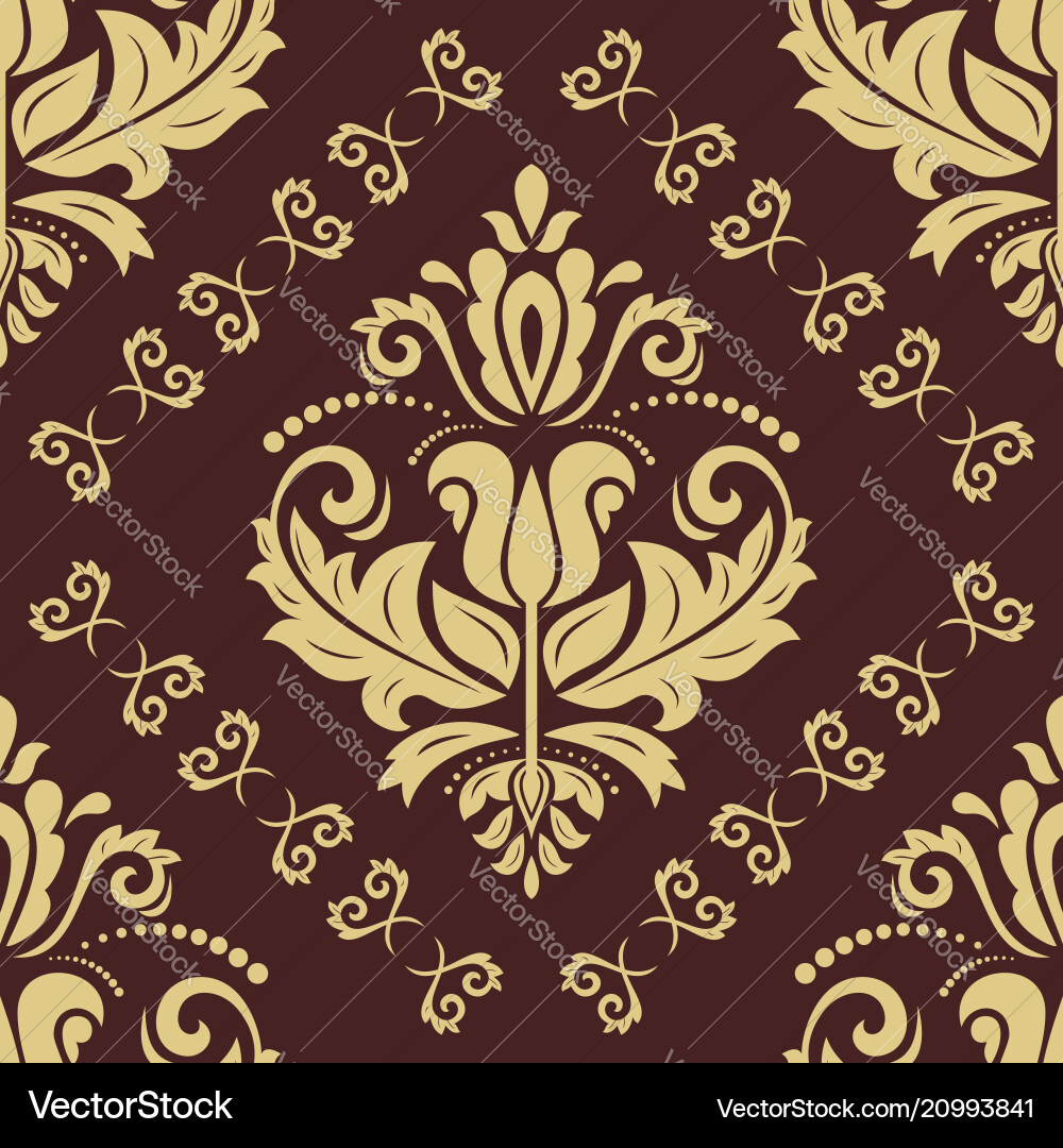 Orient seamless background Royalty Free Vector Image