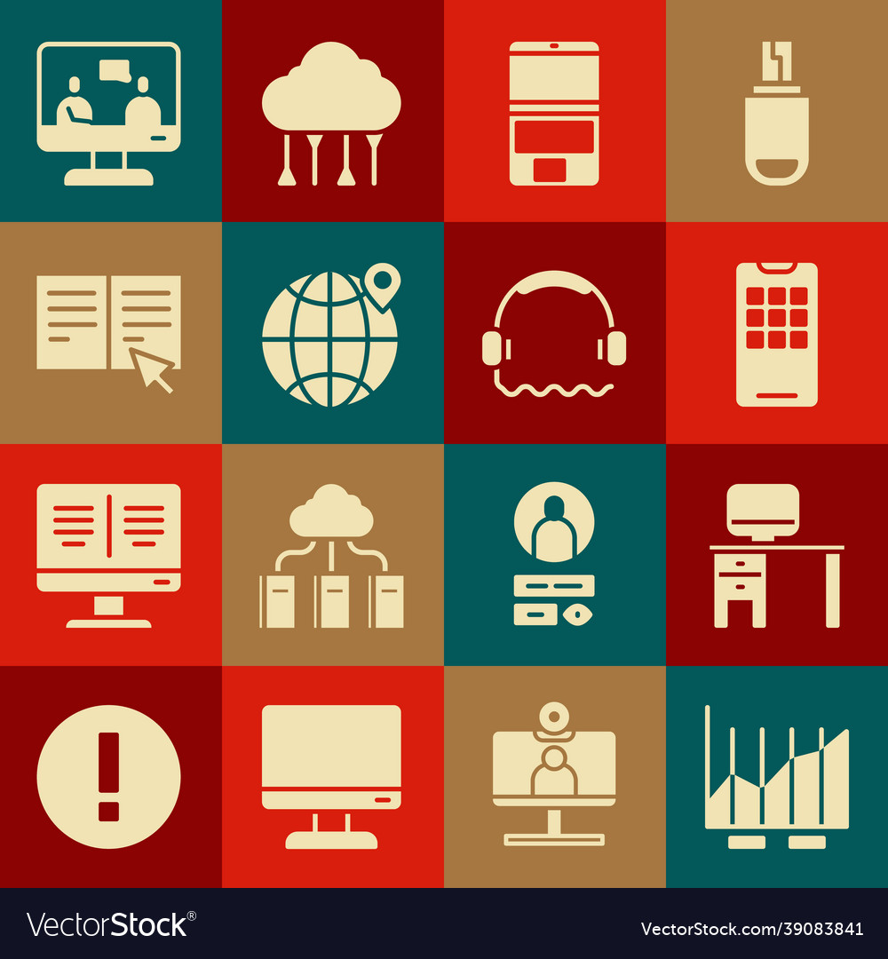 Set pie chart infographic computer monitor Vector Image Set pie chart infographic computer monitor Vector Image