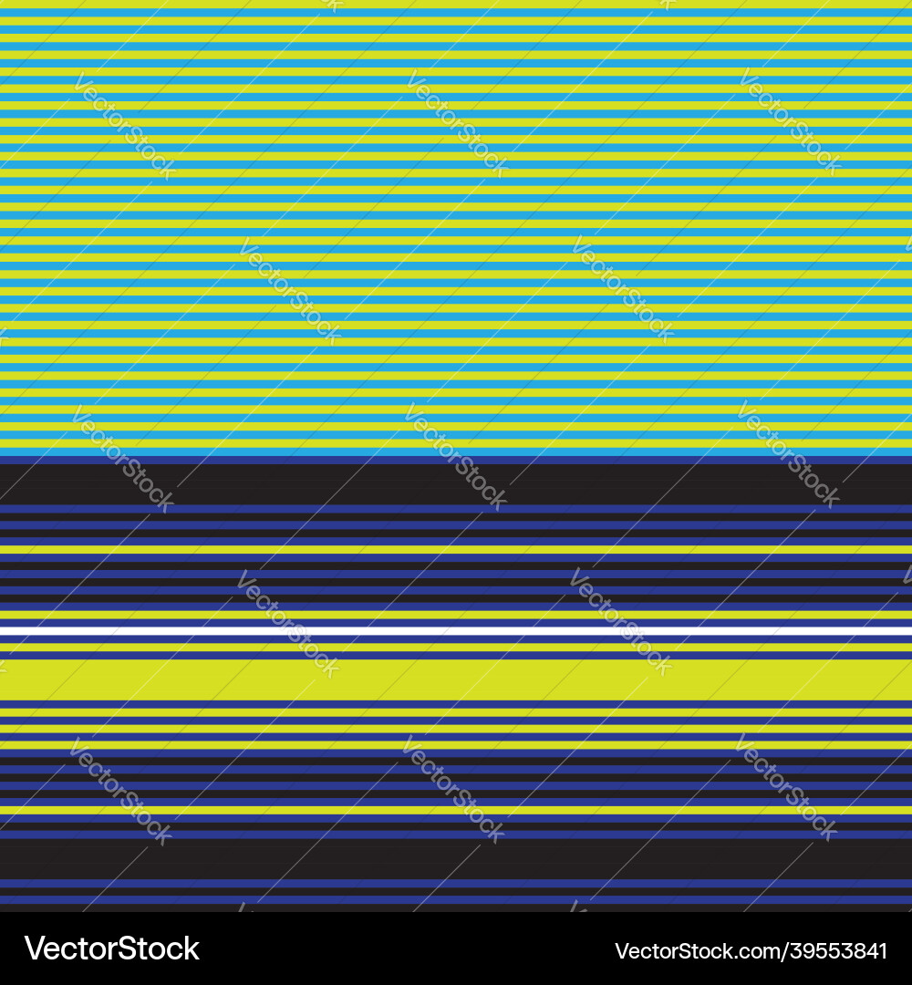 Yellow double striped seamless pattern design Vector Image