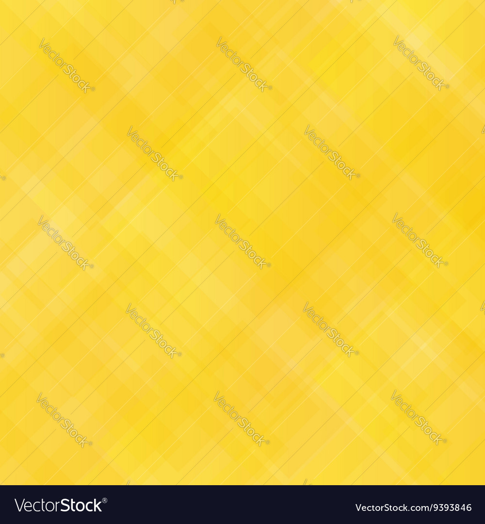 Abstract yellow square pattern Royalty Free Vector Image
