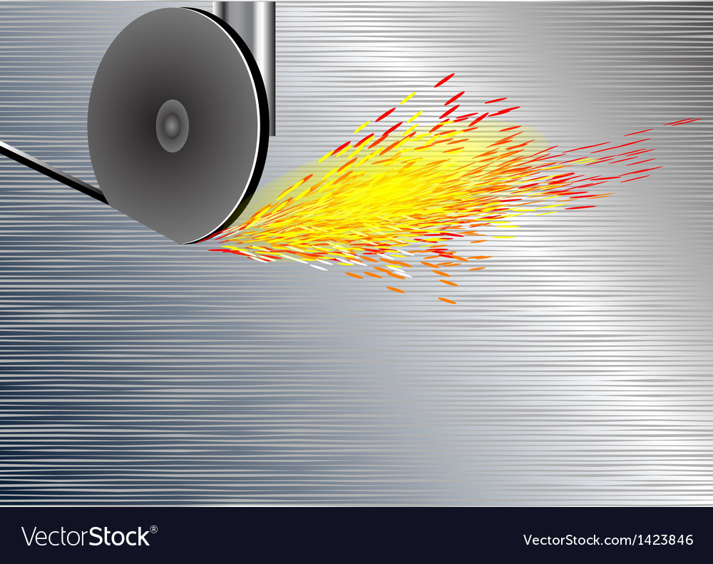 Grinding wheel Royalty Free Vector Image - VectorStock