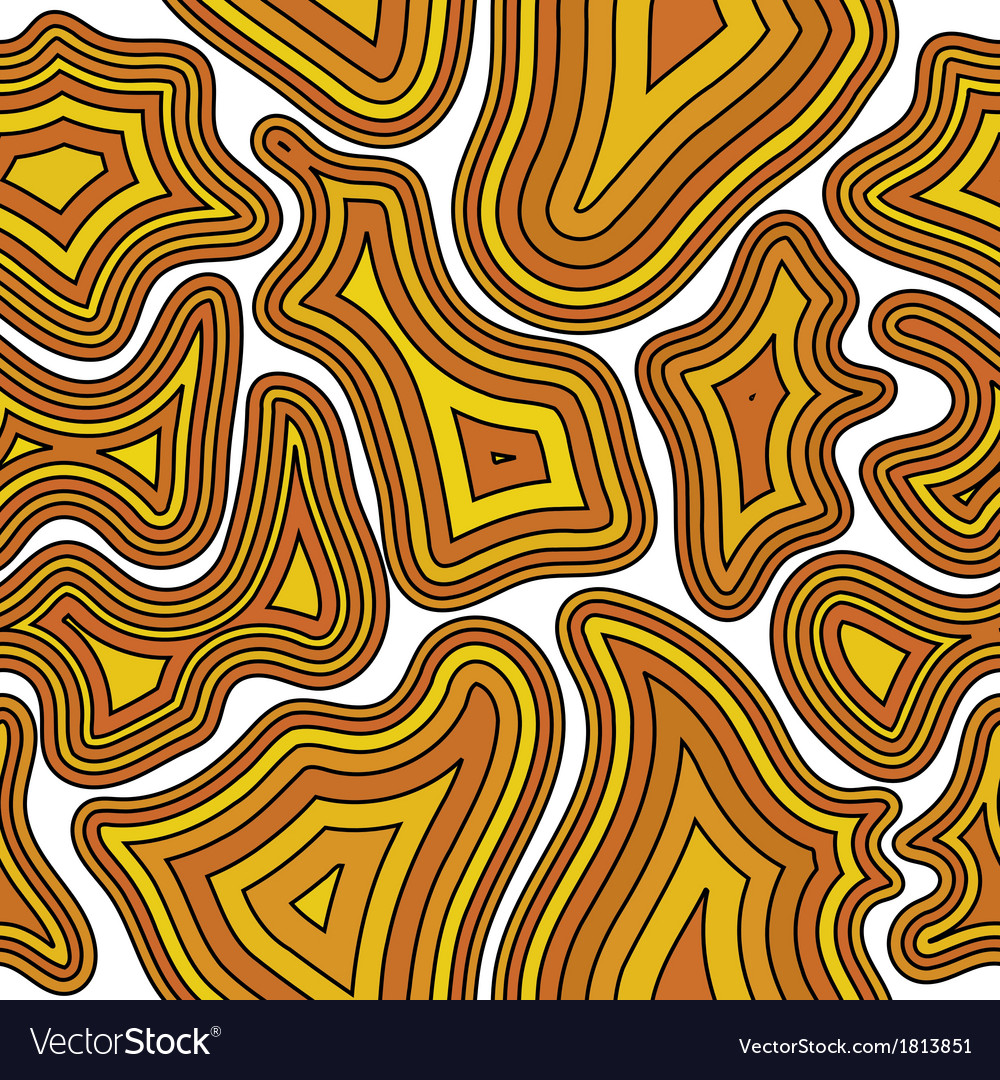 Seamless pattern with yellow elements Royalty Free Vector