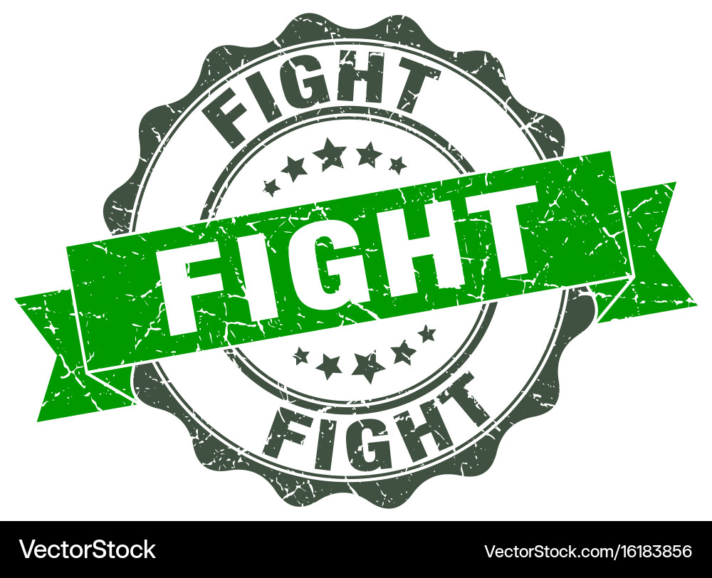 Fight stamp sign seal Royalty Free Vector Image