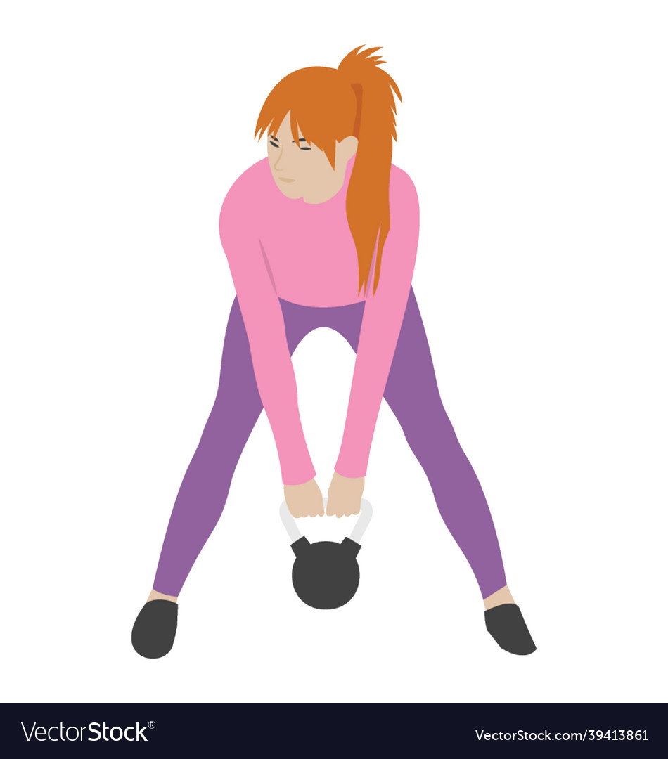 Ball exercise Royalty Free Vector Image - VectorStock