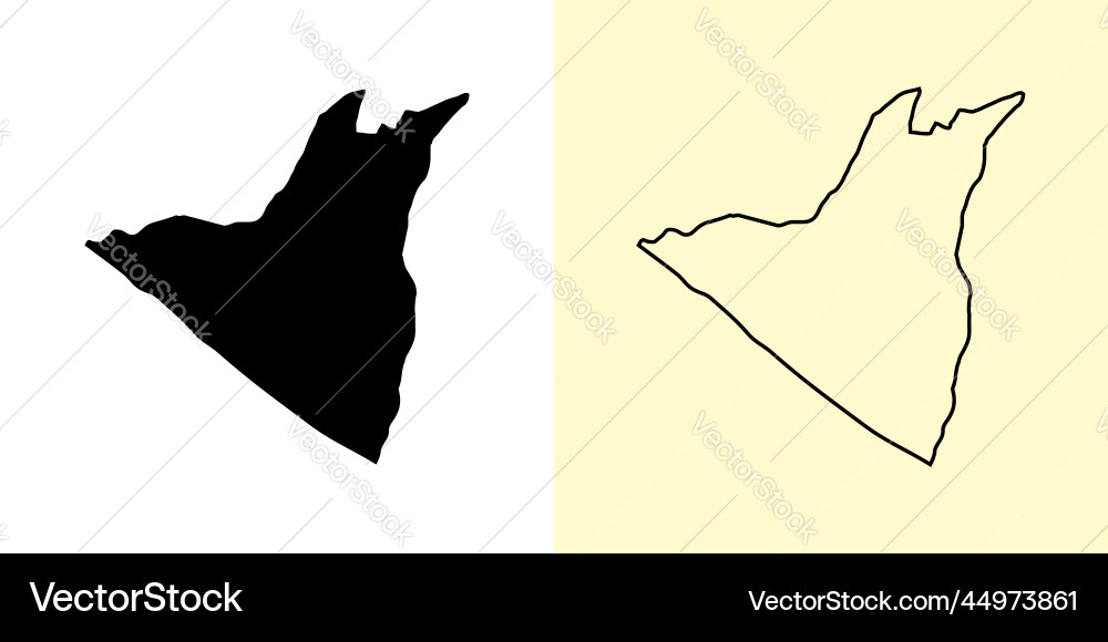 Retalhuleu map guatemala americas filled Vector Image
