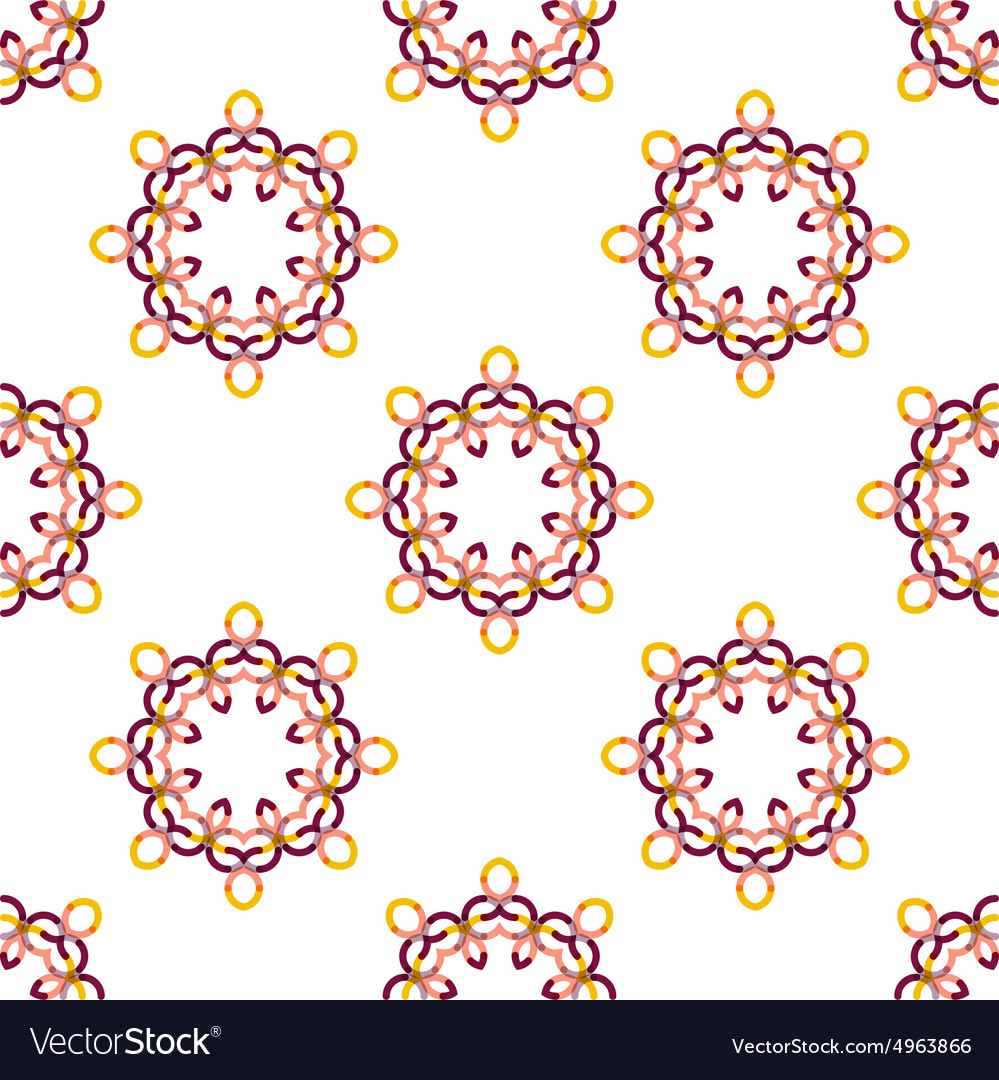 Seamless geometric abstract pattern Royalty Free Vector