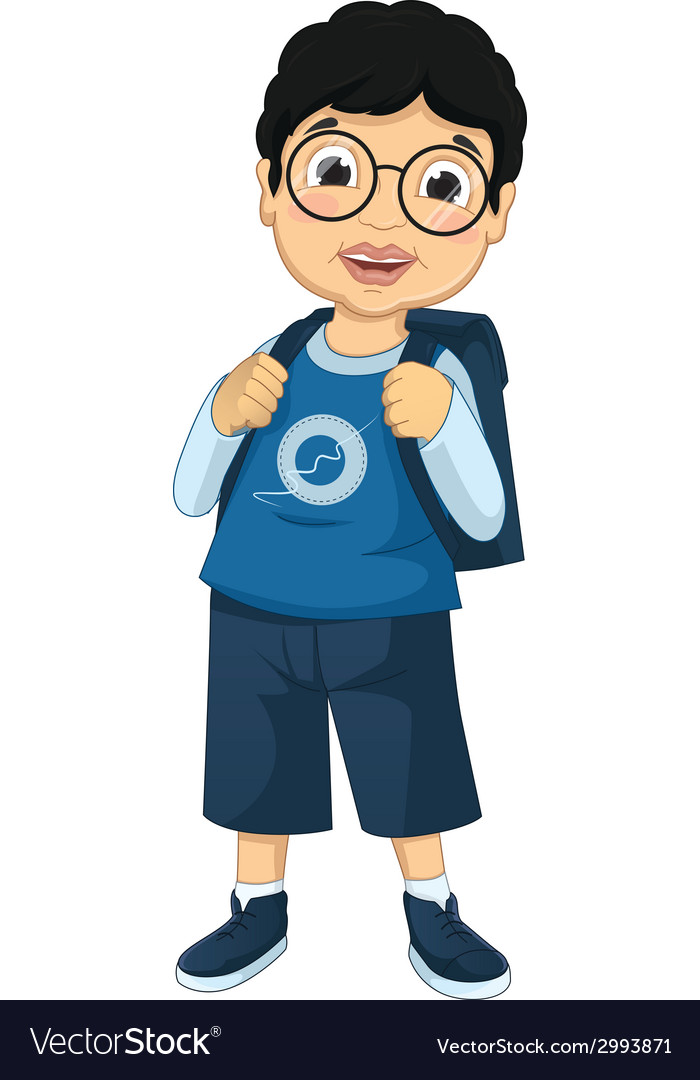 Boy Student Royalty Free Vector Image - VectorStock