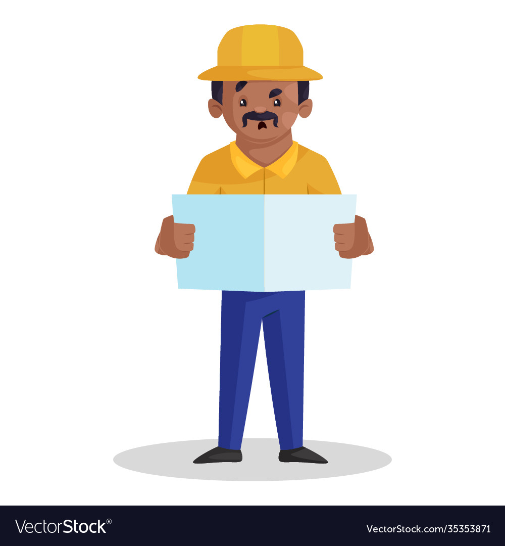 Builder cartoon Royalty Free Vector Image - VectorStock