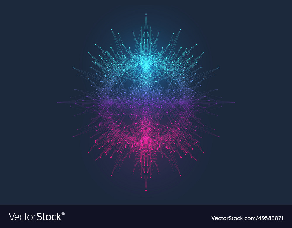 Quantum computing idea design element concept Vector Image Quantum computing idea design element concept Vector Image