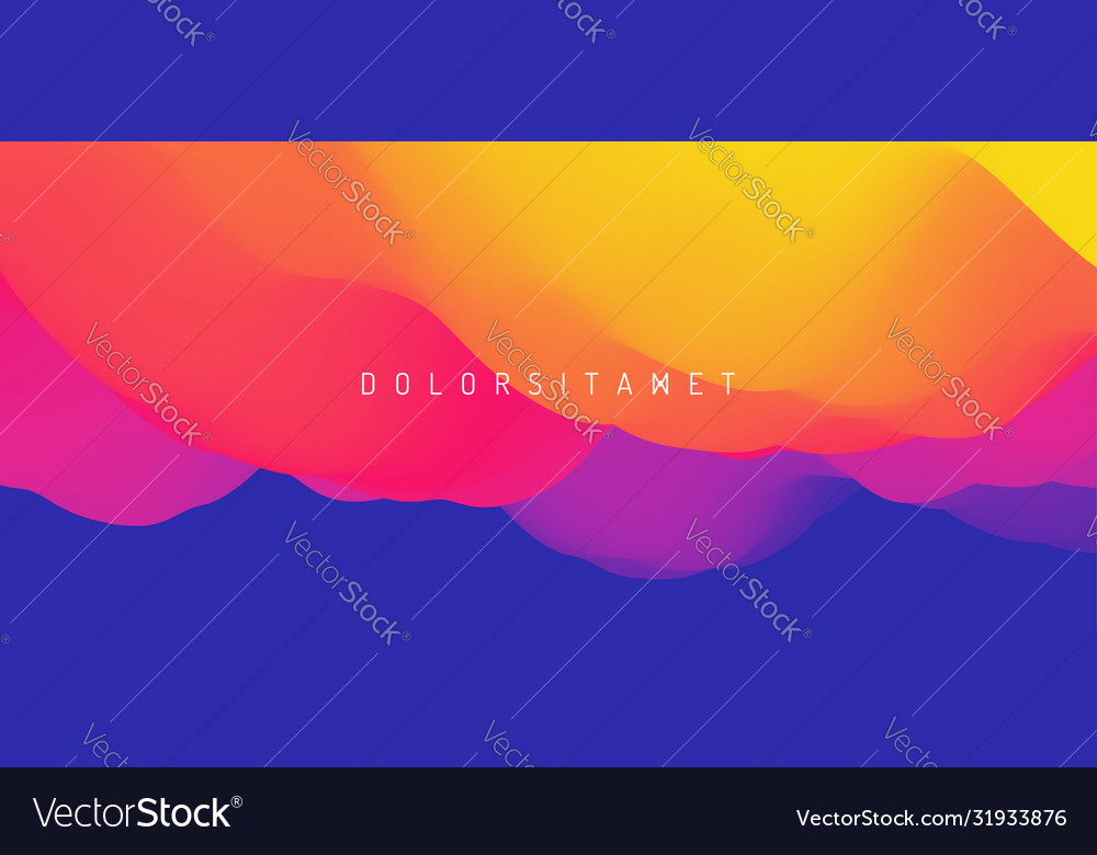 Abstract background with dynamic effect motion Vector Image