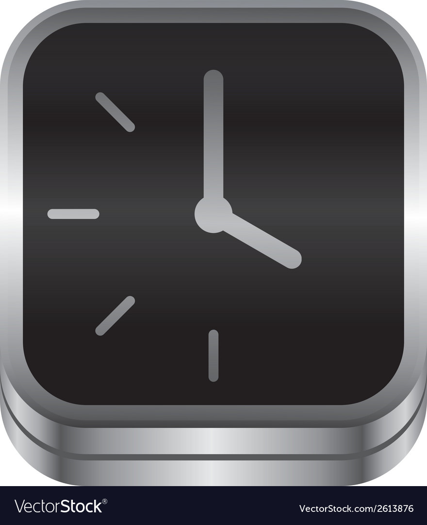 Clock Royalty Free Vector Image - VectorStock