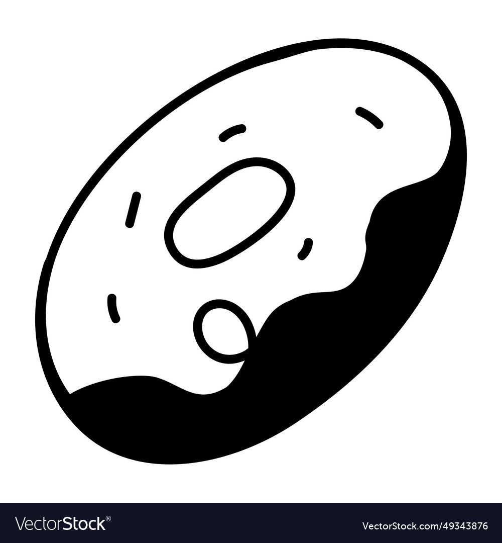 Donut Royalty Free Vector Image - VectorStock