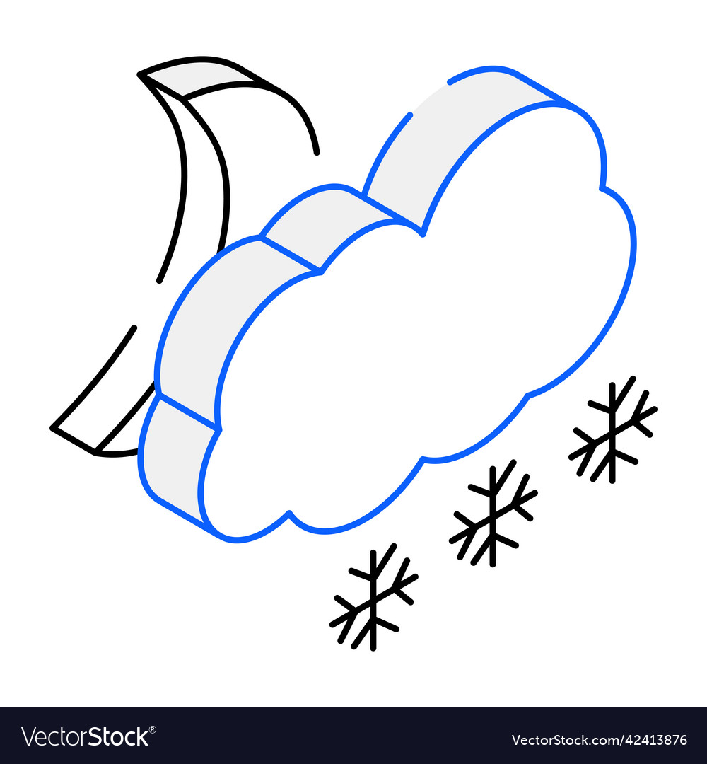 Sleet Royalty Free Vector Image - VectorStock