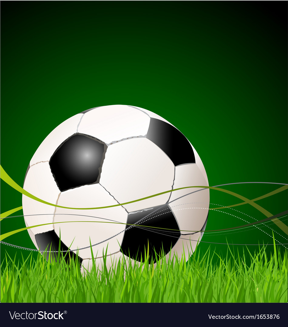 Soccer background Royalty Free Vector Image - VectorStock