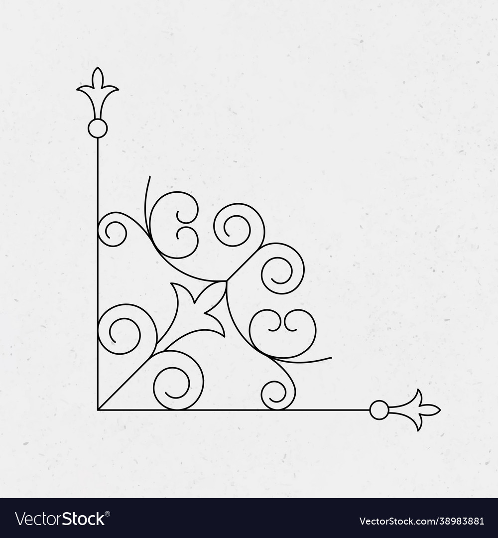 All black elements Royalty Free Vector Image - VectorStock
