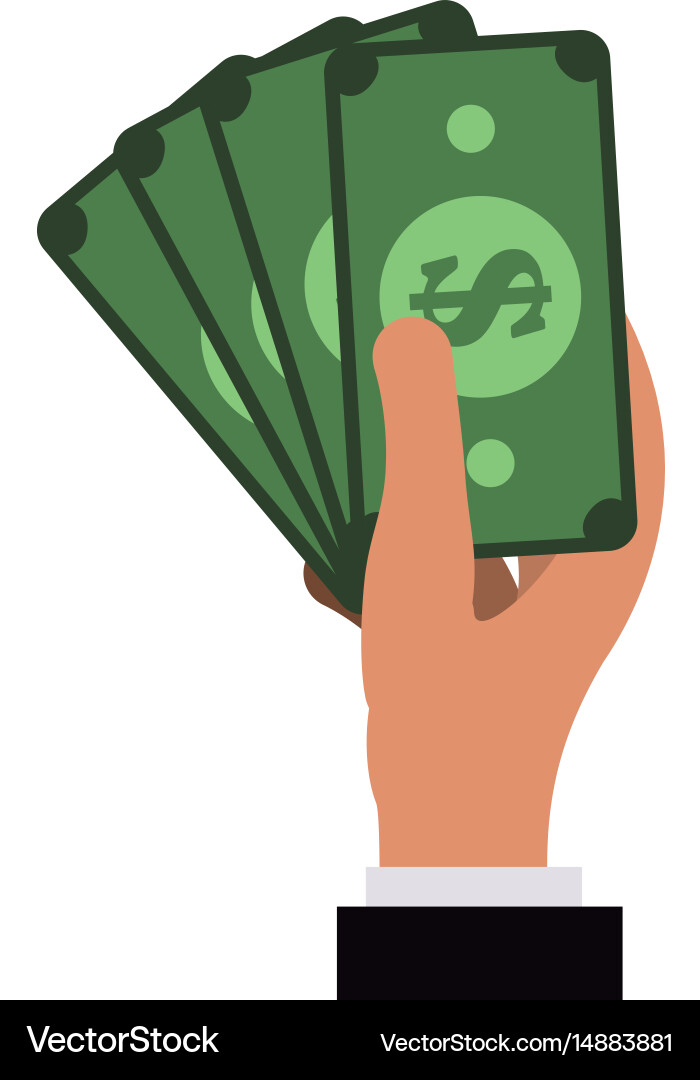 Bank and money Royalty Free Vector Image - VectorStock